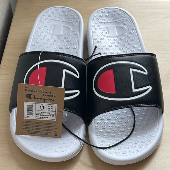 Champion | Shoes | Brand New Classic C Logo Mens Champion Super Slide ...